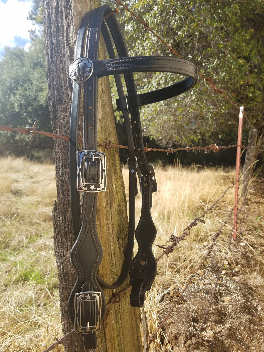 Quick Change Leather Headstalls and Reins – Buckaroo Leather Products