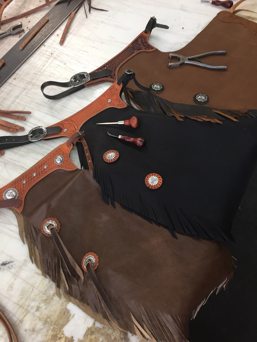 Custom Chinks and Chaps | Buckaroo Leather – Buckaroo Leather Products