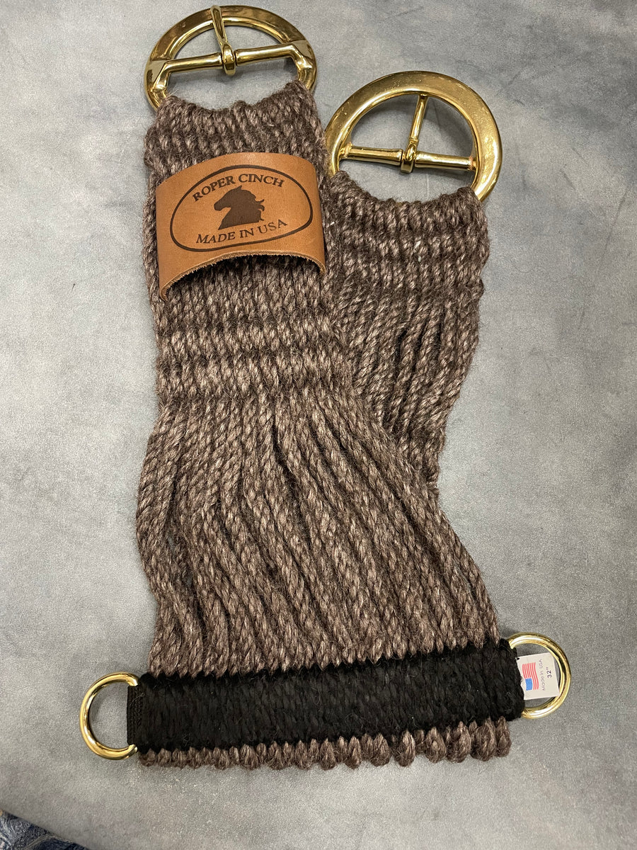 Mohair Blend Roper Style Cinch – Buckaroo Leather Products