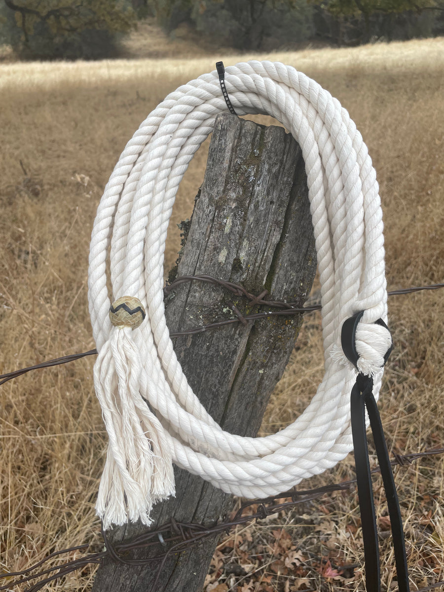 Git Down Rope Lead – Buckaroo Leather Products