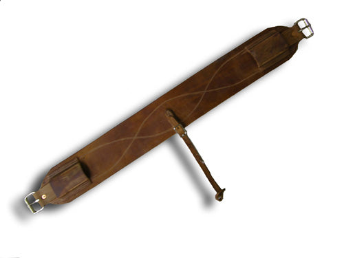 Harness Leather Flank Cinch - 4 1/2" – Buckaroo Leather Products