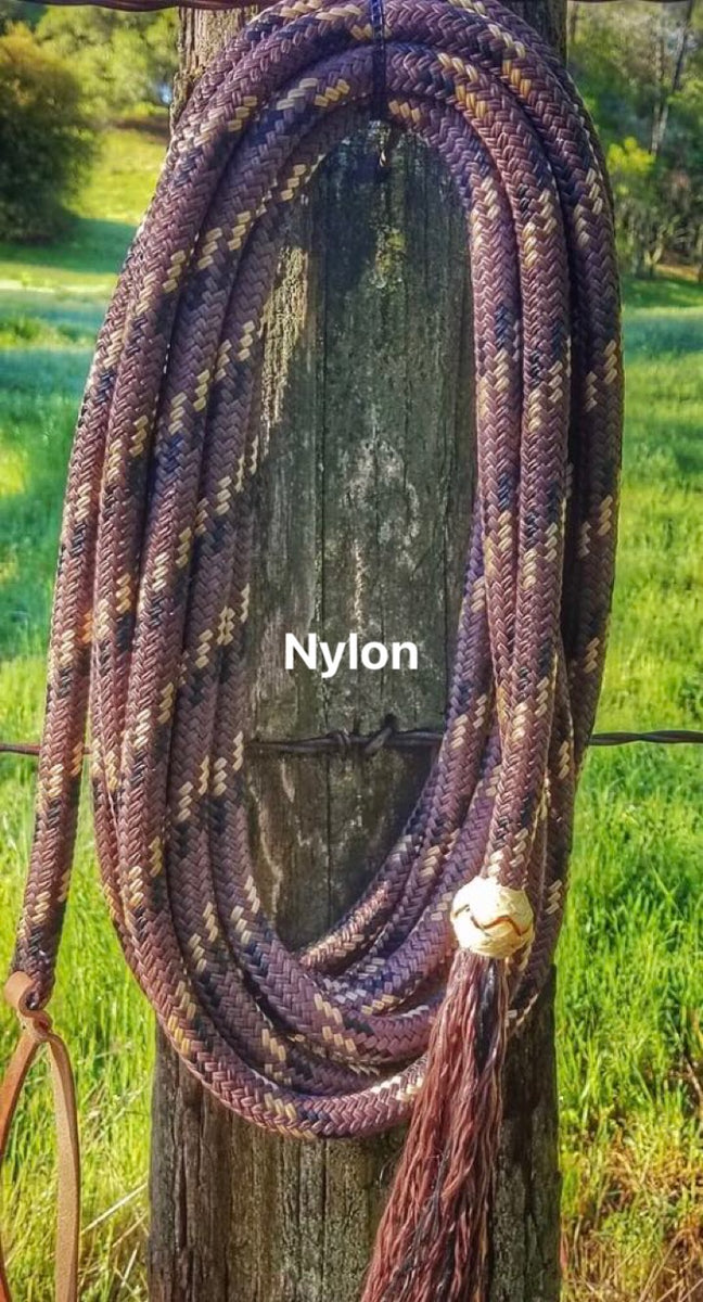 A Hackamore Set with Fiador & Mecate – Buckaroo Leather Products