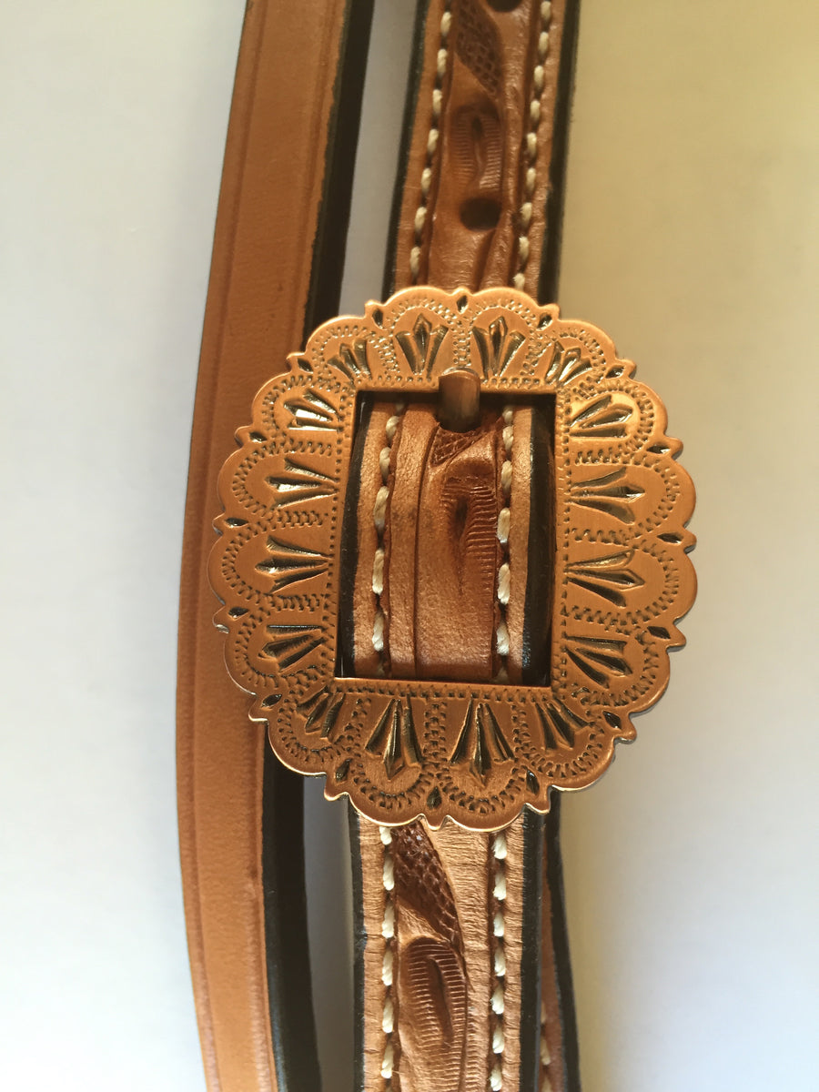 Oval Pico Edge Buckle – Buckaroo Leather Products