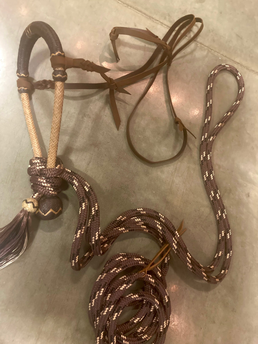 Bosal Hanger Cowboy Knot Browband style, Hermann Oak® Leather ...