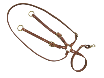 Martingale Heavy Harness – Buckaroo Leather Products