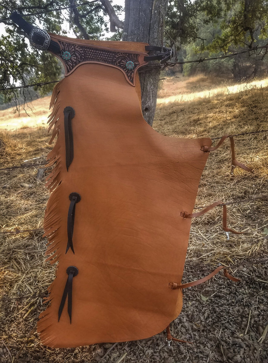 Shotgun Chaps – Buckaroo Leather Products